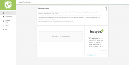 Install BackWPup Restore stand-alone App – BackWPup Docs