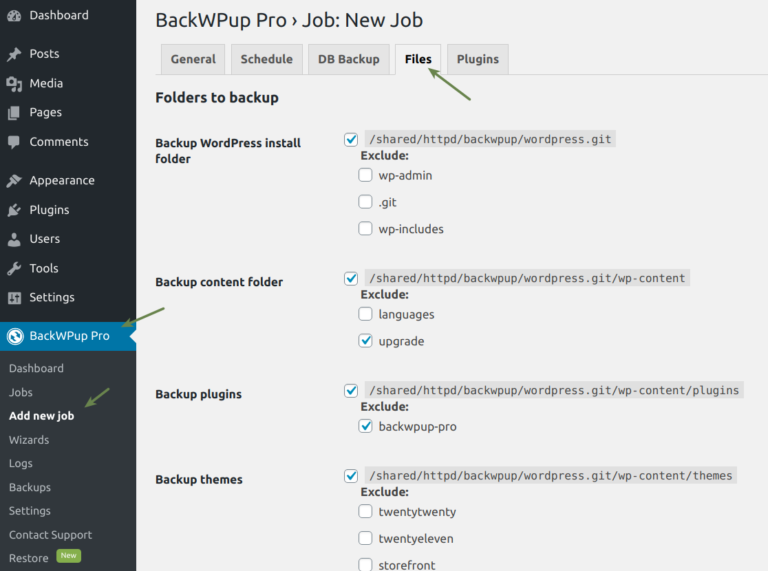 How to exclude files and directories – BackWPup Docs How to exclude files and directories – BackWPup Docs