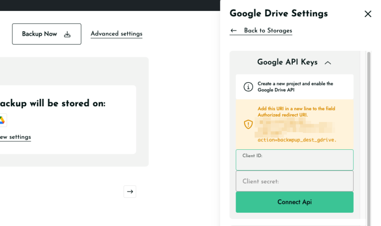 How to backup WordPress to Google Drive – BackWPup Docs