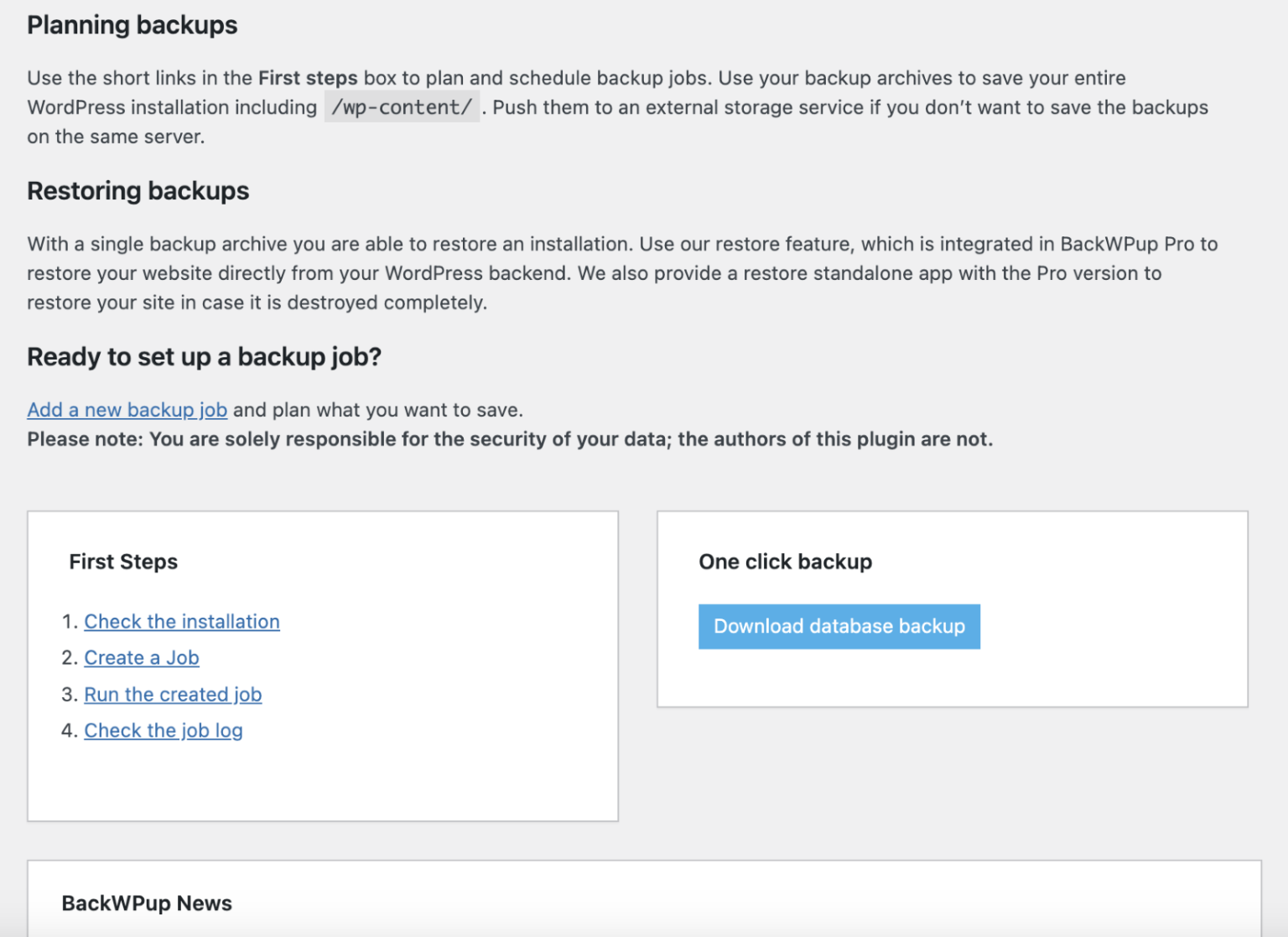 BackWPup 5.0: A Powerful New Interface for Simpler and Faster WordPress Backups – BackWPup