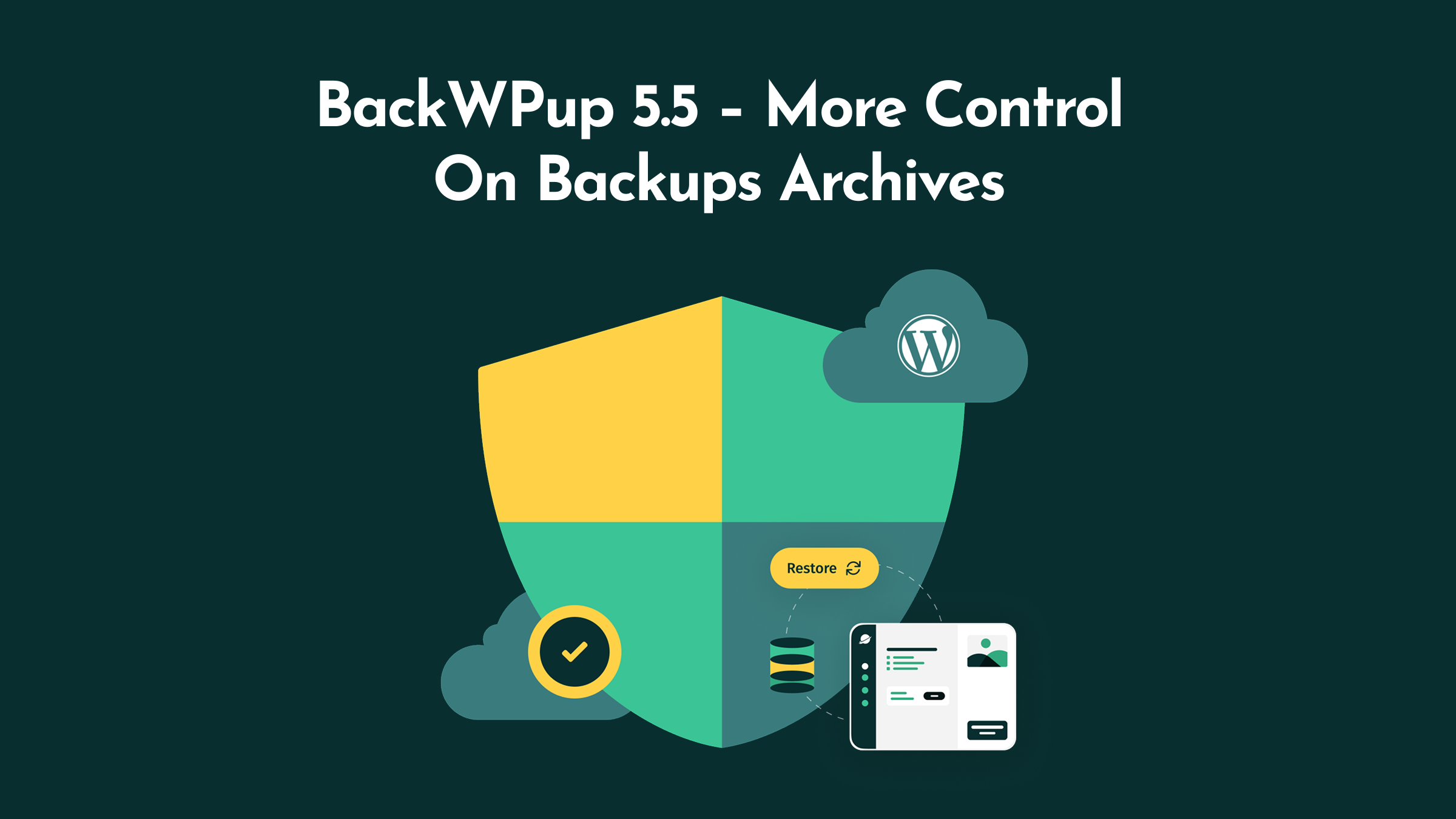 BackWPup 5.5 - More Control on Backup Archives – BackWPup